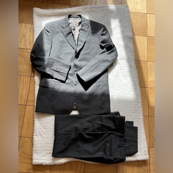 Valentino | Suits & Blazers | Valentino Roma Gray Suit | Poshmark